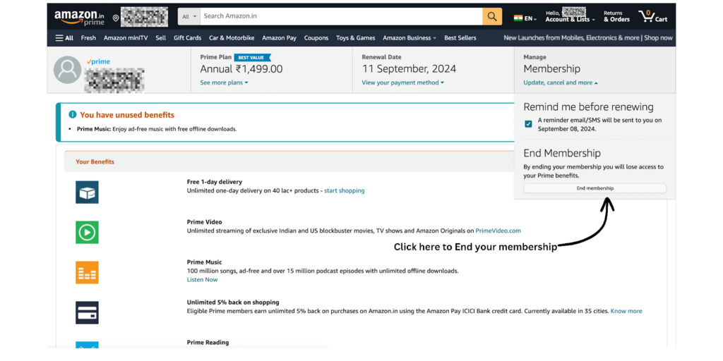 How to Cancel Amazon Prime Membership Auto Renewal on Windows/Android ...